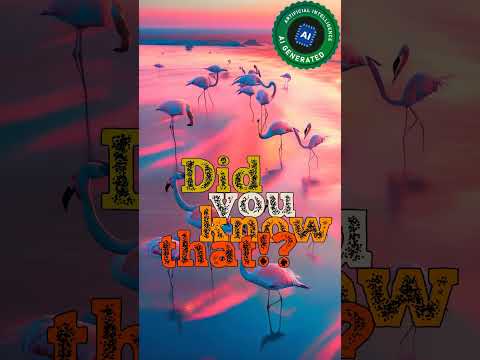 #9: Flamingo group is a "flamboyance".