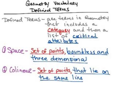 Defined Terms