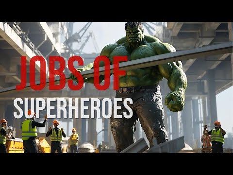 Jobs of Superheroes Jobs of Superheroes 🦸♂️🦸♀️