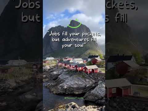 Travel Motivation whatsapp status & Quotes 🗺️🏞️Subscribe & Follow for more Motivated Travel Quotes!