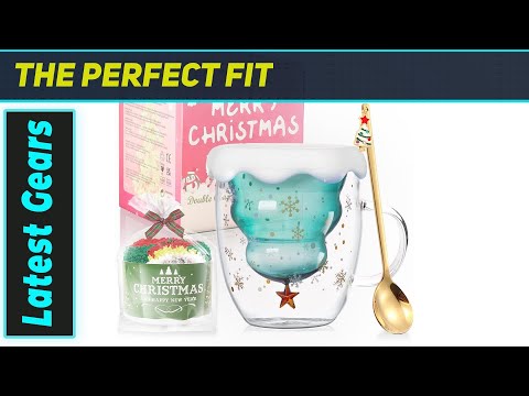 Binoster Glass Christmas Coffee Mug – The Most Whimsical Holiday Mug You'll Love