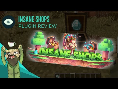 InsaneShops Minecraft Plugin Feature Review and Tutorial