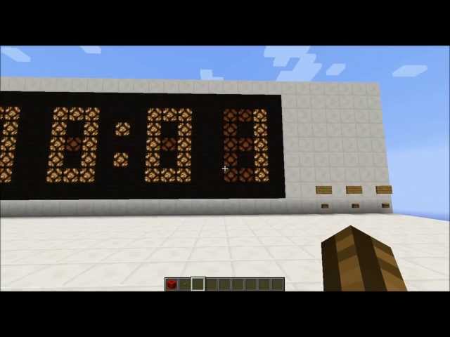 Timer in Minecraft - Start, Stop and Reset Minecraft Map