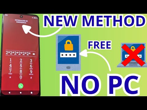 NO PC - UNLOCK A MOTOROLA CELL PHONE WITH PASSWORD