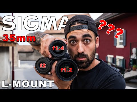 Sigma 35mm f/2, f/1.4 & f/1.2 (L-Mount) (347965)