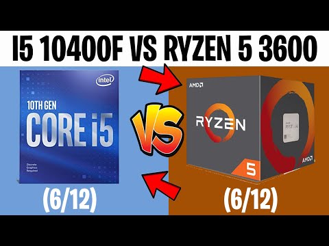 Intel I5 10400F VS AMD Ryzen 5 3600 Comparison | Best Cpu For Gaming And Streaming 2020