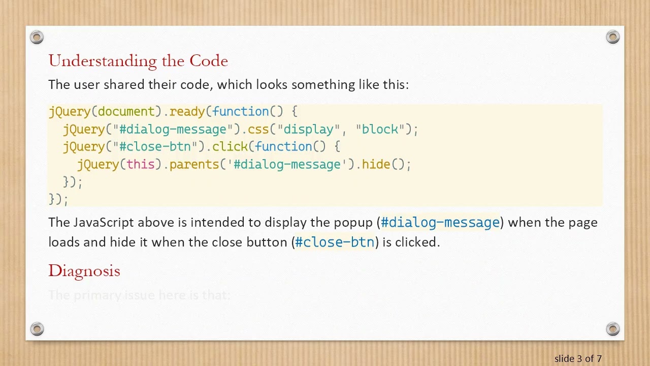 Fixing the Close Button Issue on Your Popup Window