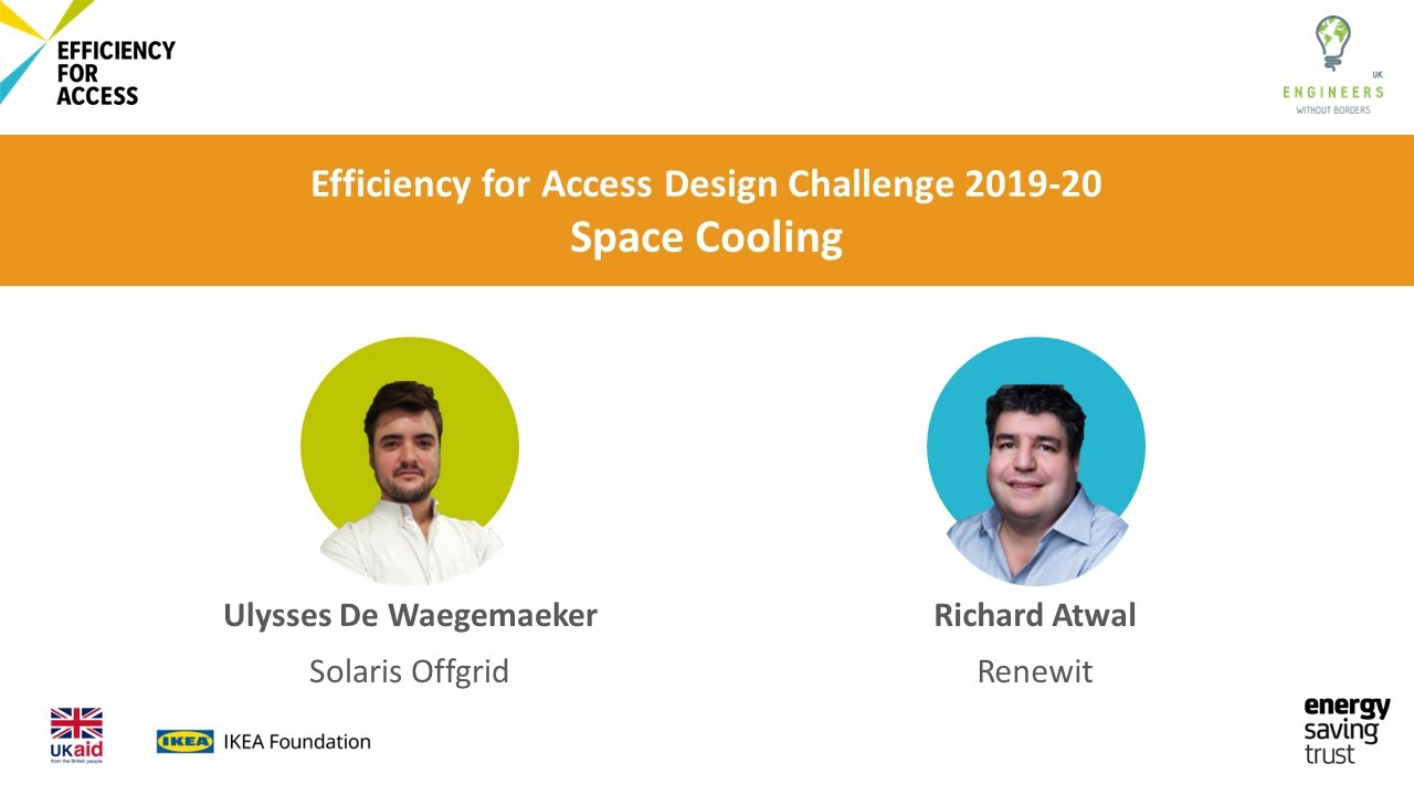 Space Cooling - Efficiency for Access Design Challenge 2019-2020
