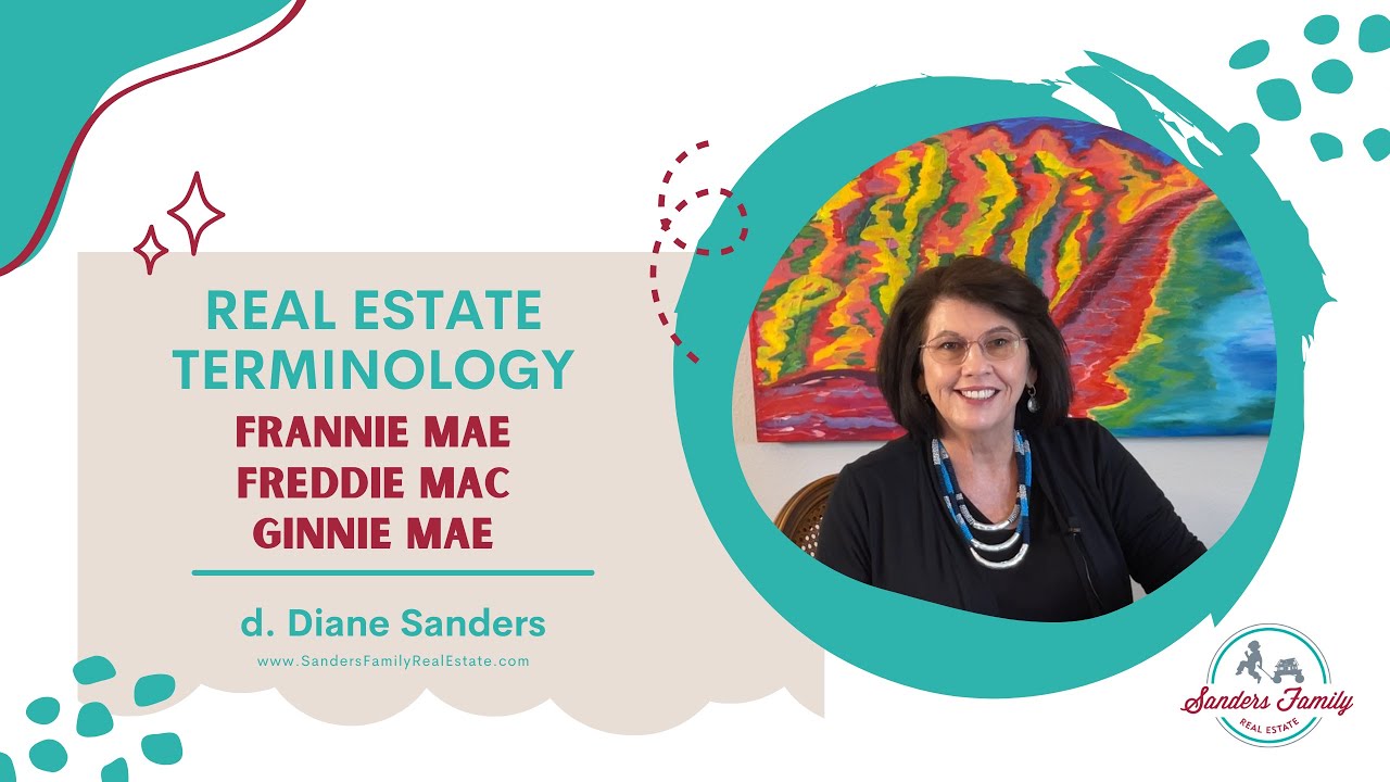 Real Estate Terms: Episode 3 Fannie Mae Freddie Mac Ginnie Mae