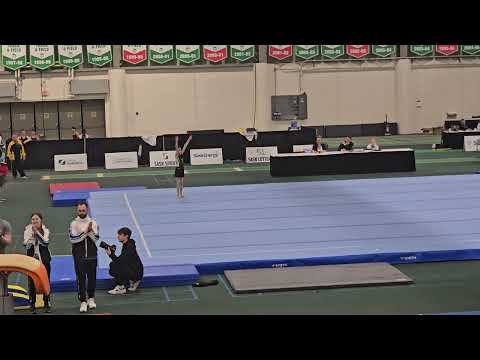 Eldar Bolgarov - Floor. 2025 Artistic Gymnastics Western Canadian Championship.