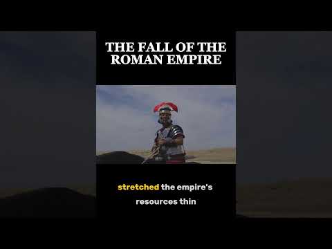 The fall of the Roman Empire #historyexplained #ottomanempire #romanempire #history  #historyshorts
