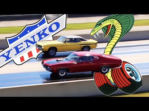 1969 Chevrolet Yenko Camaro Drag Races 1970 Ford Torino SCJ, Someone ...