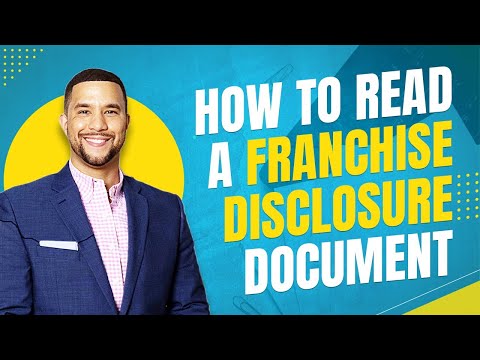 What is Franchise Disclosure Documents (FDD) | How to Read a Franchise Disclosure Documents FDD