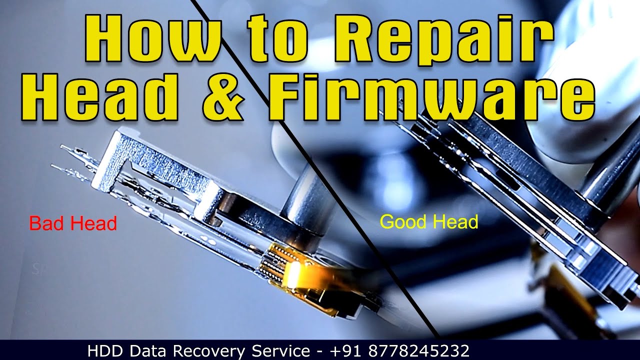 How to Recover HDD Data | Head Replacement | Firmware Repairing process | Logical & Physical issues