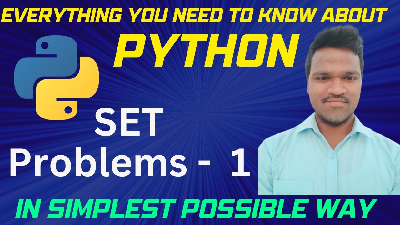 Python Set Problems 1 | Remove Duplicates From List In Python | sort in python | find unique values