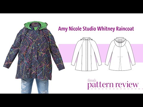 Pattern Review: Amy Nicole Studio Whitney Raincoat 5007