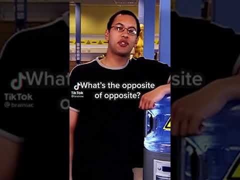 What is the opposite of opposite??#funny #confusion #comedy #fun #daily