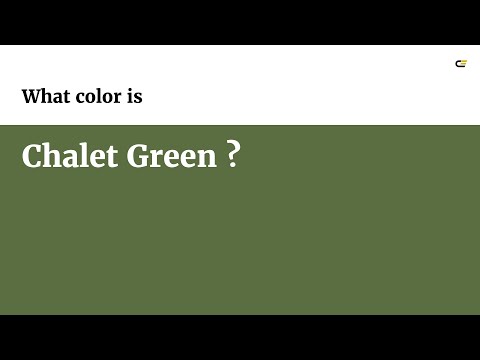 Chalet Green color #5a6e41 hex color - Green color - Cool color 5a6e41