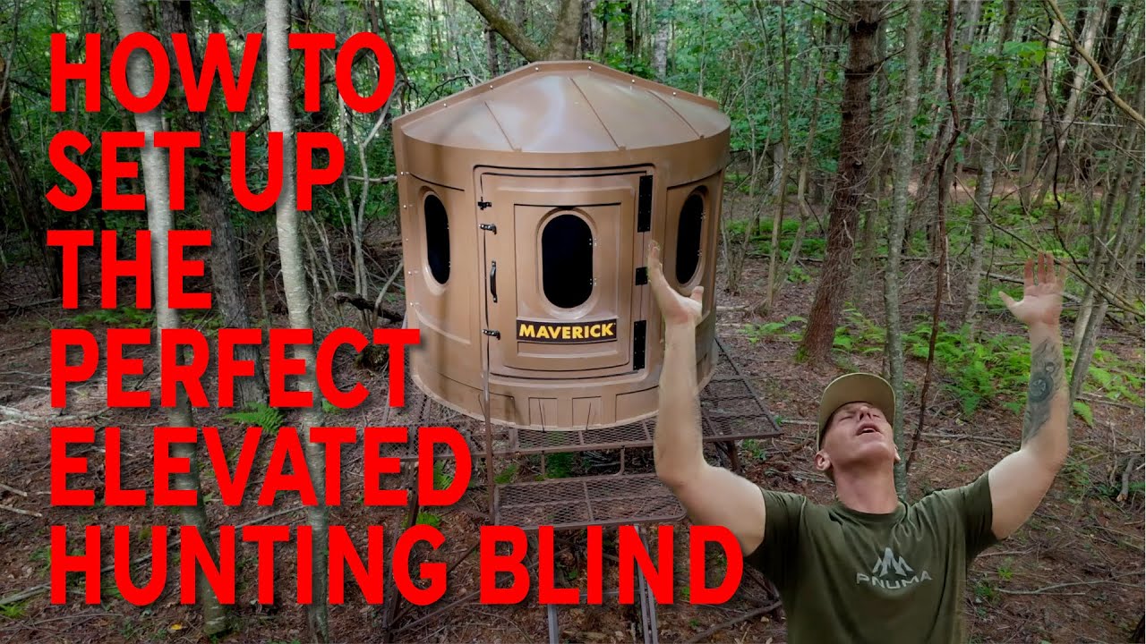 Epic Move: Hauling a Maverick XL Blind Up the Ridge & Mounting It on the Elevate 5 Platform!