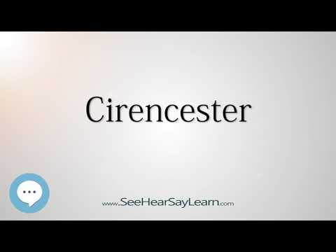 Cirencester (How to Pronounce Cities of the World)💬⭐🌍✅