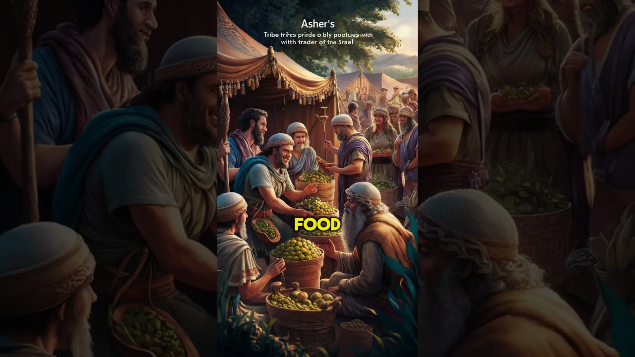 Asher: The Forgotten Tribe of Blessings and Prosperity #faithstories #bible #history