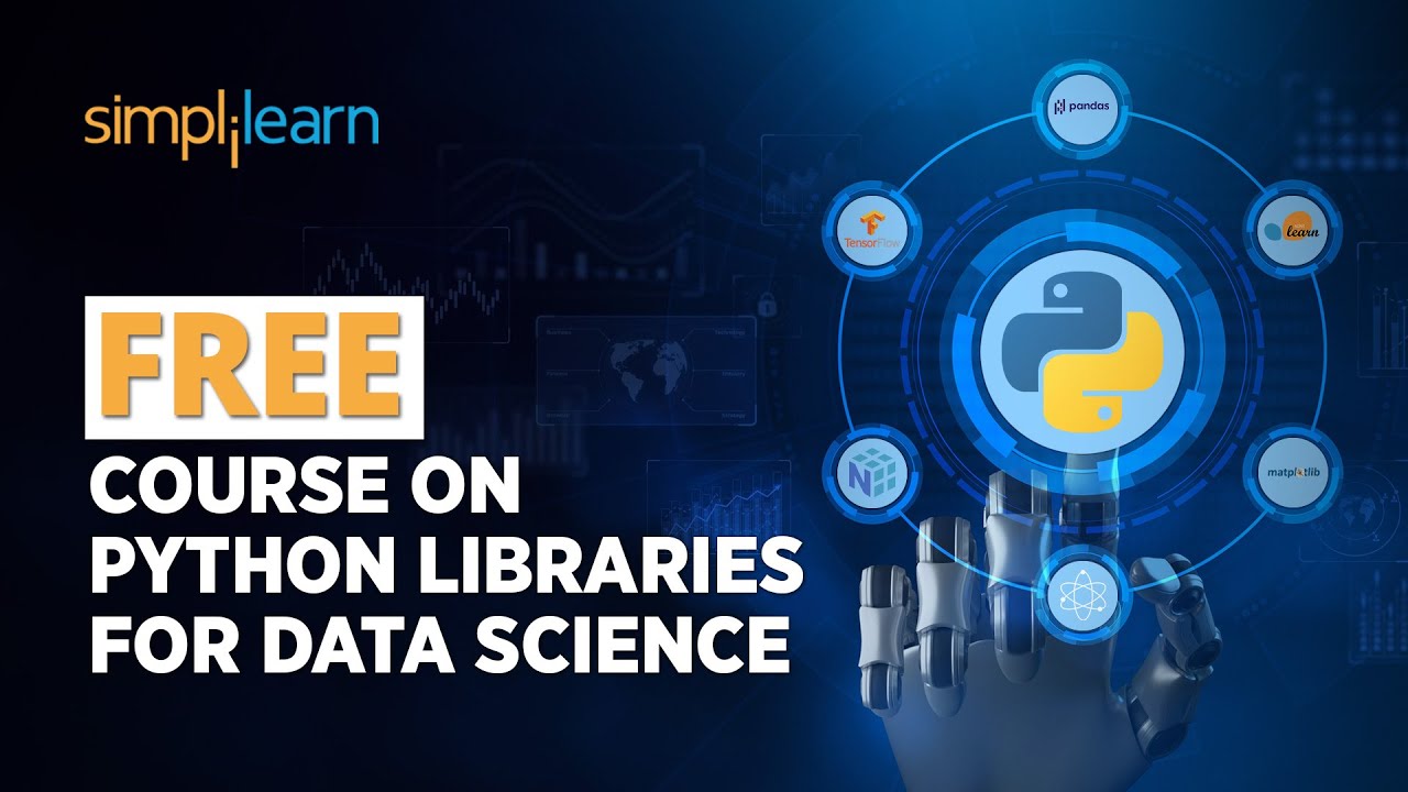 🔥FREE Course on Python Libraries for Data Science | Learn Python For FREE | SkillUp | Simplilearn