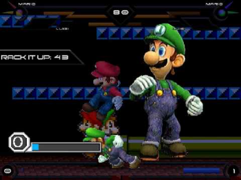 YTM MUGEN - 3D Mario Bros vs L6-ish Mario Bros