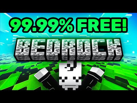 How to Get Minecraft Bedrock For Free PC! (Easy asf)
