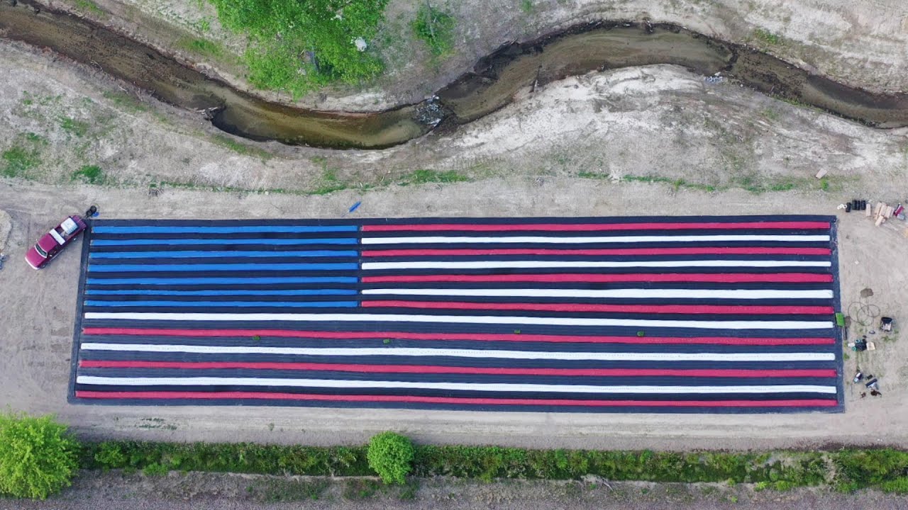 Matthew Bolar American Flag Garden