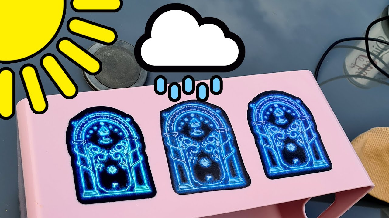 Testing sticker companies weather proof & durability Stickermule, Stickerit, Awesome merch, Zap