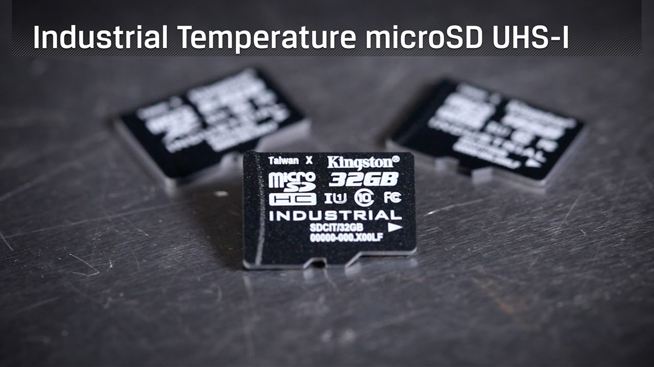 MicroSd Cards - Industrial Temperature microSD UHS-I SDCIT - Kingston Technology