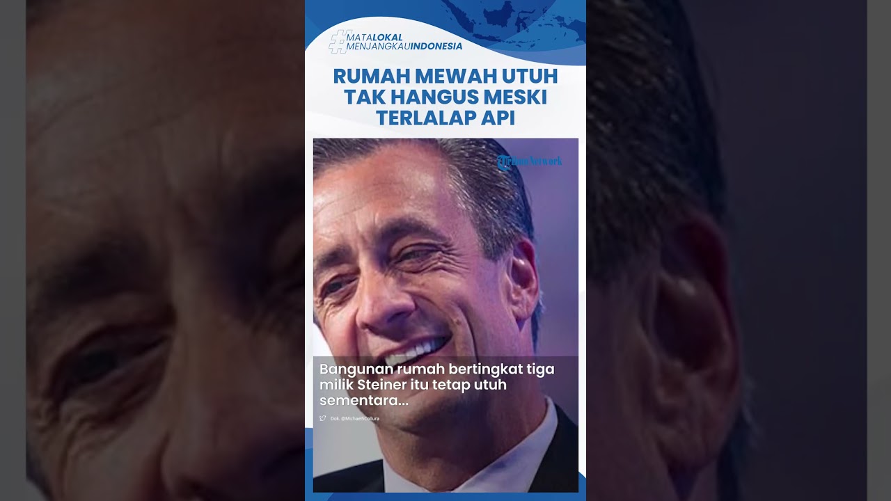 Viral Rumah Ajaib Milik David Steiner Selamat dari Kebakaran Los ...