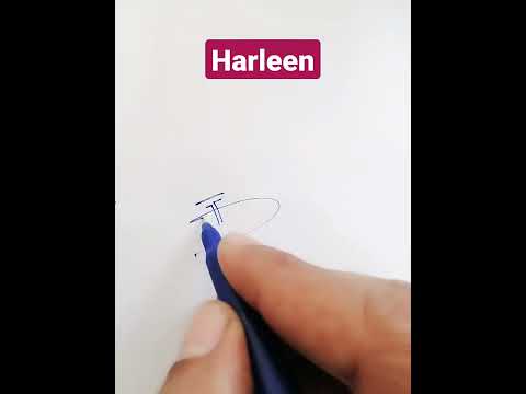 Harleen Name Signature Request done