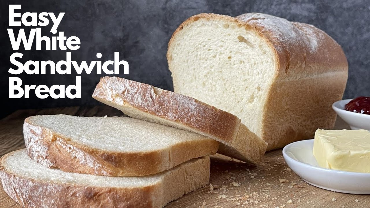 Easy White Bread Recipe // Garden Eats