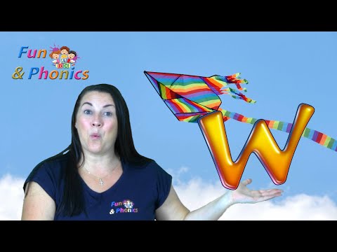 Learn the letter and sound /w/ with Claire @ Fun and Phonics