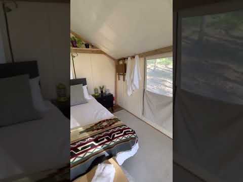 Latest Project - A Glamping Tent, Shower and Restroom