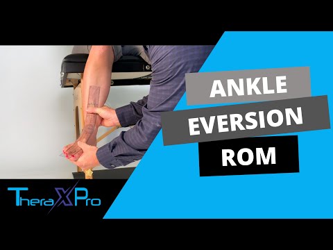 Goniometry | Ankle and Foot Eversion Range of Motion