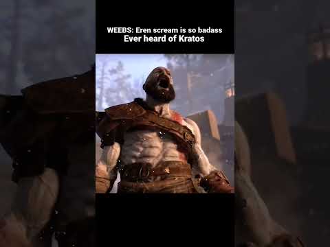 Kratos scream 🥶
