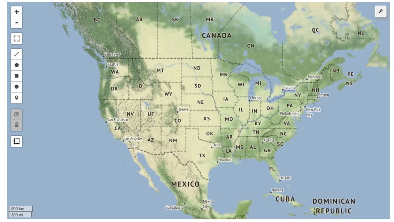 A compilation of key features of the leafmap Python package