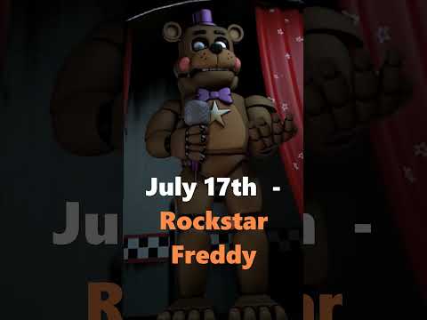 Your FNAF Character based off of your Birthday! Part 6 #fivenigjtsatfreddys #fnaf #fnafedit