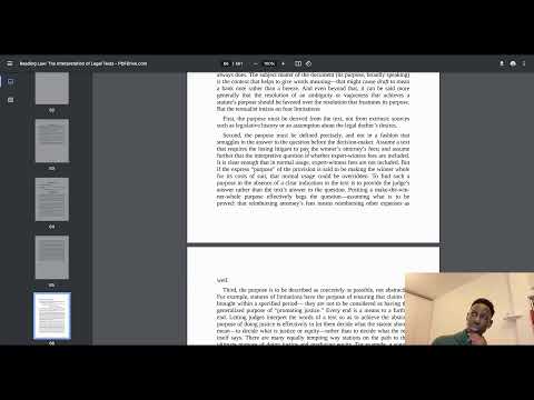 The Interpretation of Legal Texts1