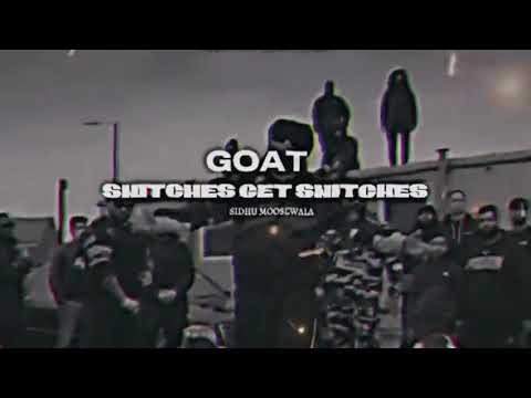 Goat _ sidhu moose wala | snitches get stitches | ohdildanimada | latest punjabi song | oddnm