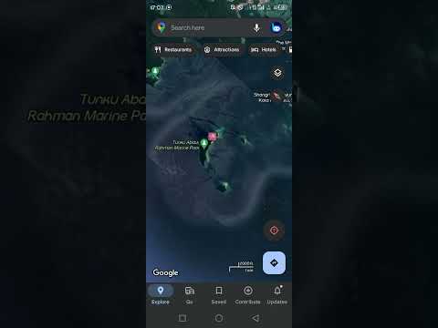 Found Smiley Islands on Google Maps #googlemaps #googleearth #geography #map #malaysia #indonesia