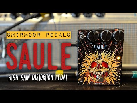Boutique overdrive distortion pedal SAULE handmade | Reverb