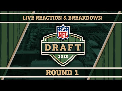 2025 NFL Draft Live Reaction & Breakdown (Round 1)