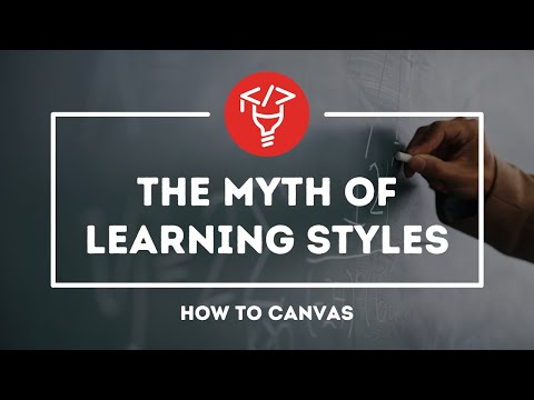 The Myth of Learning Styles