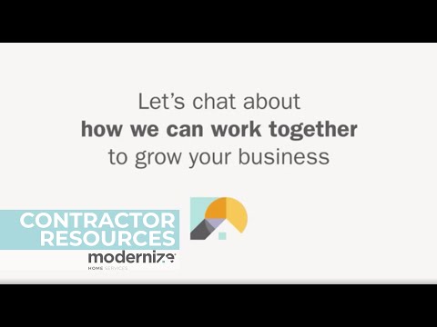 Work with Modernize