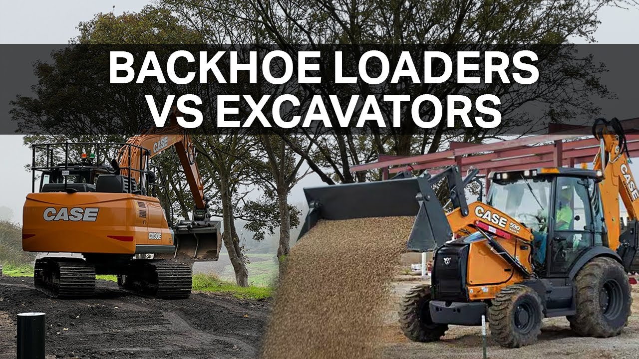 BACKHOE LOADER VS 360 EXCAVATOR - Pros, Cons & Which Suits You Best!