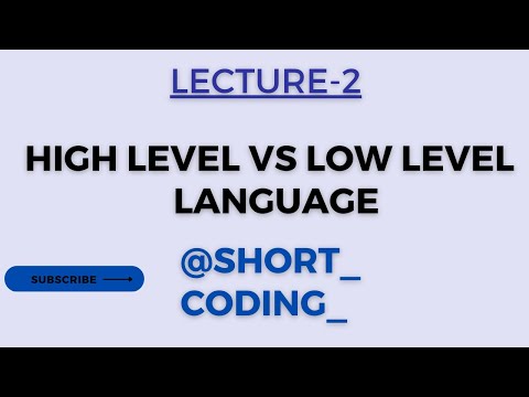 High-Level vs. Low-Level Programming Languages Explained | A Beginner's Guide