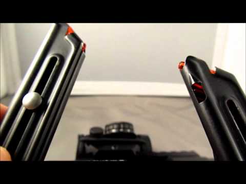 Ruger 22/45 Mark III with Ruger 22/45 Mark II magazines